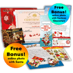 Personalized Letters From Santa From North Pole | Christmas Santa Packages